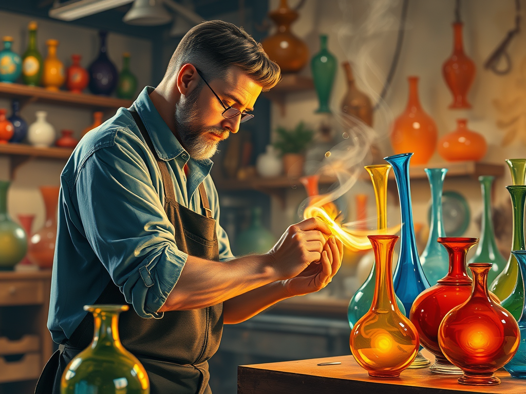 Le verre soufflé : Une invention qui a transformé l’artisanat et l ...